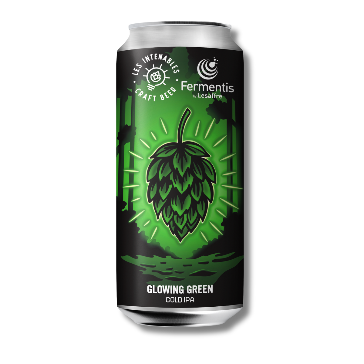 Glowing Green - Cold IPA - 44 cl – Les Intenables