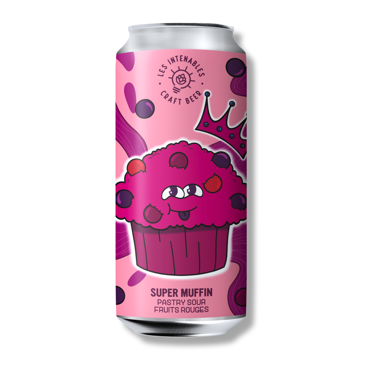 Super Muffin - Pastry Sour Fruits Rouges - 44 cl – Les Intenables